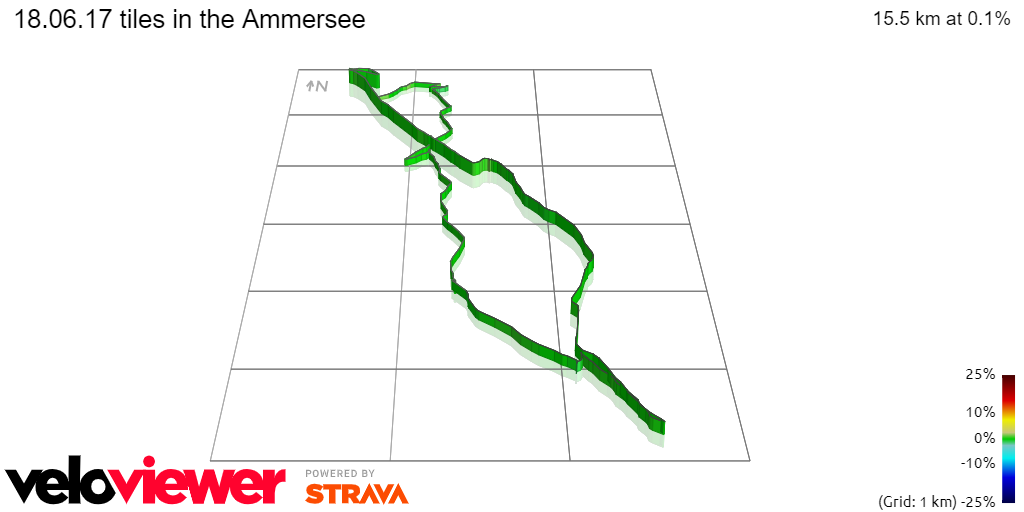 18.06.17 tiles in the Ammersee - VeloViewer